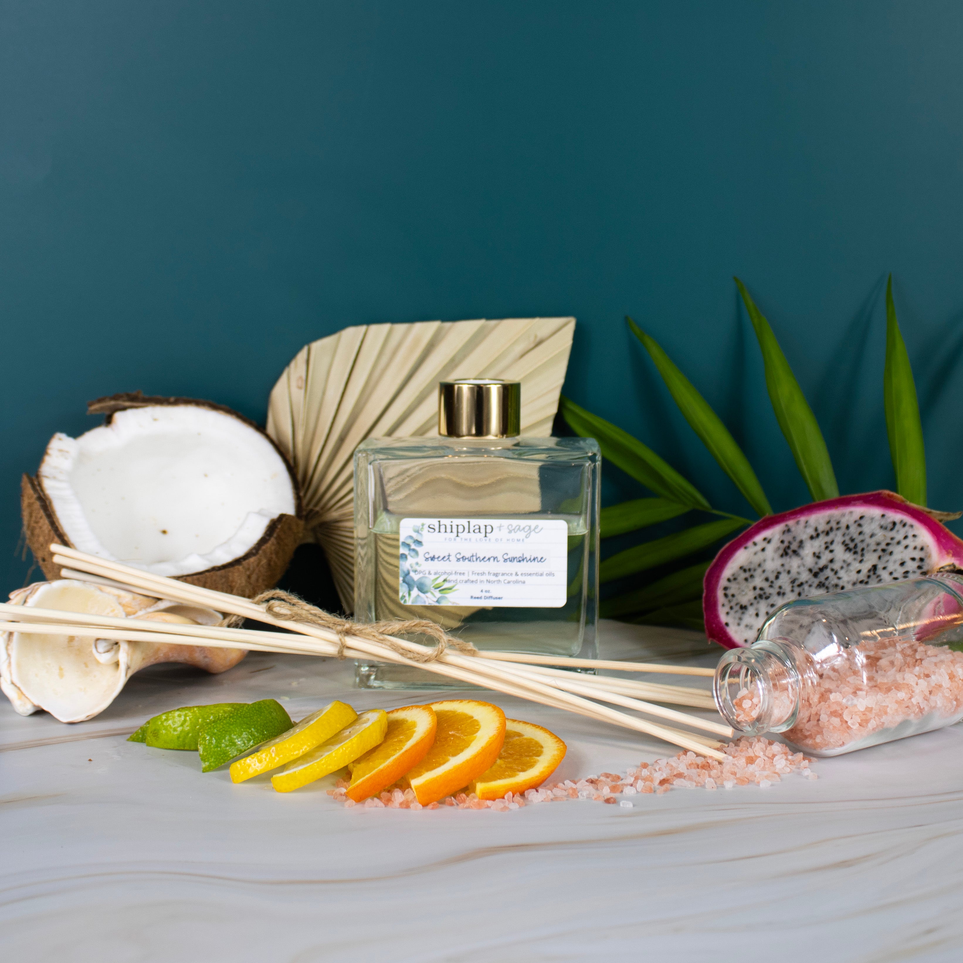 Sweet Southern Sunshine - Reed Diffuser | Shiplap and Sage